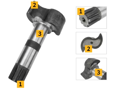 Inside brake camshafts - Transport Operator