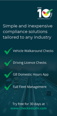 CheckedSafe: a decade of digital compliance - Transport Operator